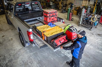 DECKED CargoGlide Extends Truck-Bed Utility - Utility Fleet Professional