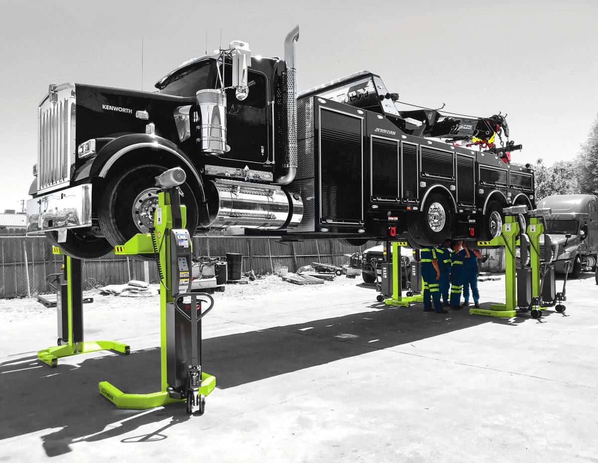 ARI-HETRA Wireless Mobile Column Lifts - Utility Fleet Professional